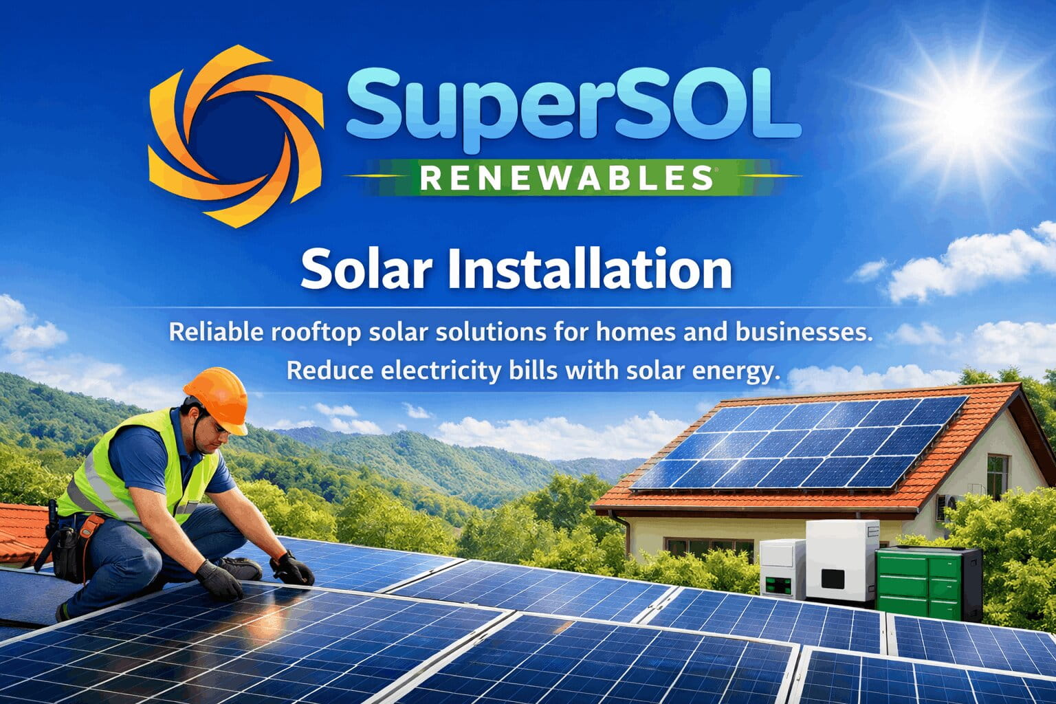 Solar Panel Installation | SuperSol Renewables